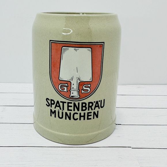 SPATENBRAU | Dining | Spatenbrau Munchen Beer Stein Stoneware 2l West ...